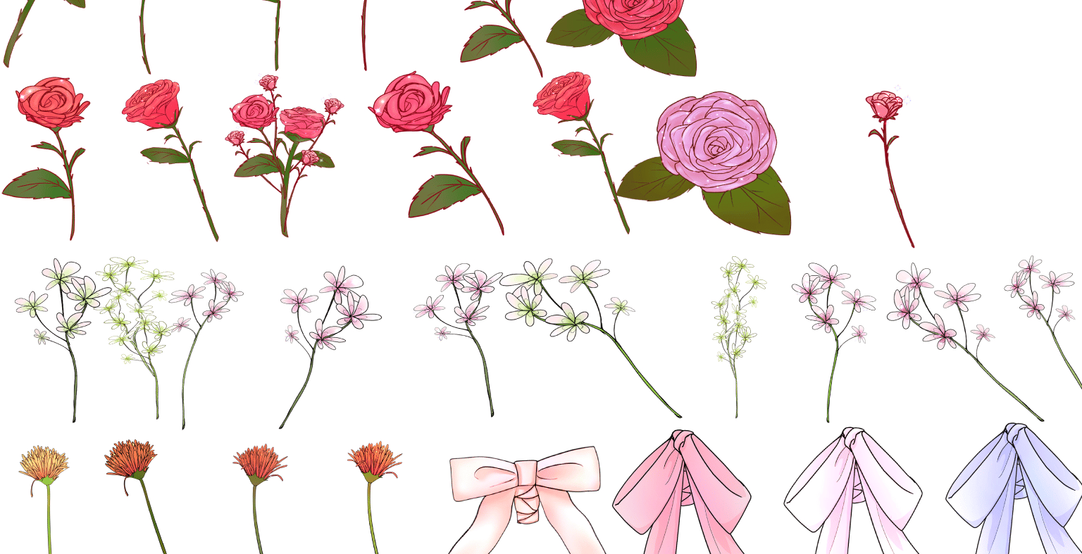 Making a Small Flower Bundle