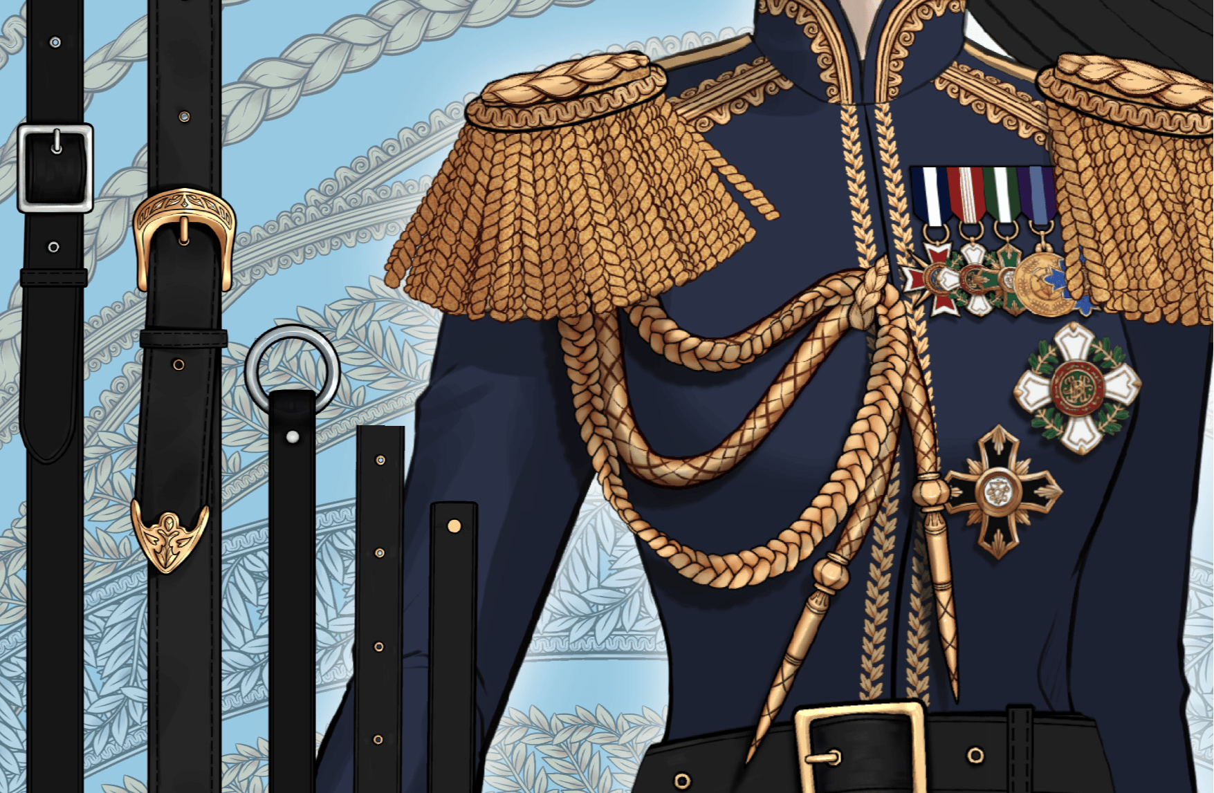 Classic Uniform Decoration Set