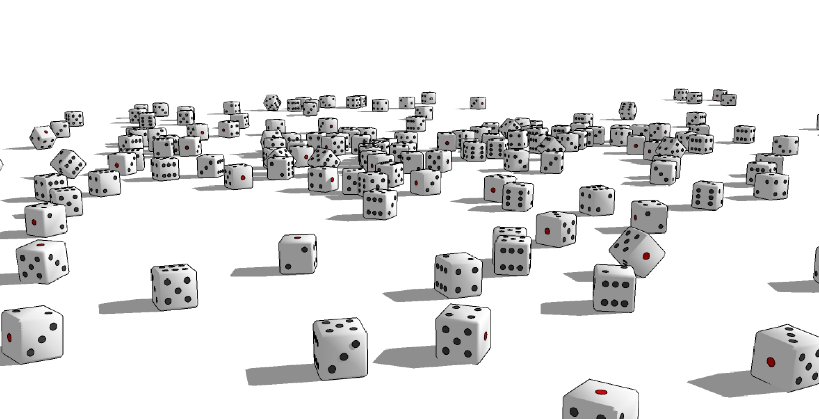 - Directing ordinary dice and scattered dice.