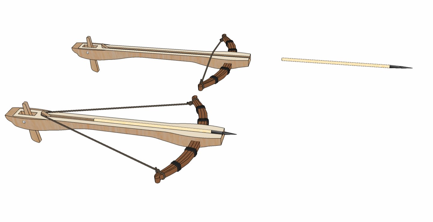 3D Weapons - No Oyumi (Japanese Injection Weapons, Bow, and Arrow)