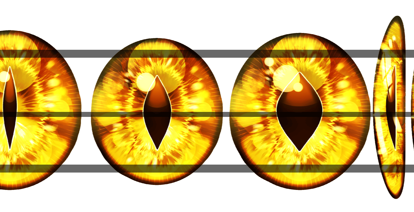 Stunning Gold Fantasy Eyes
