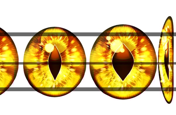 Stunning Gold Fantasy Eyes