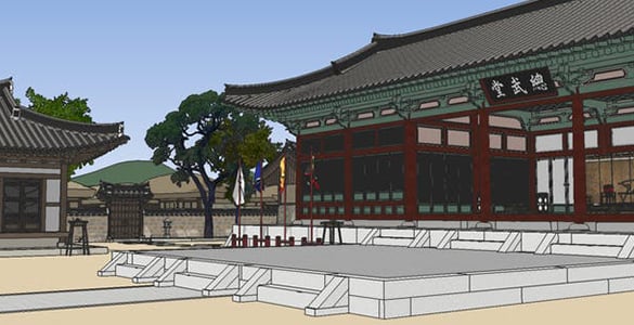 Government offices and Yangban houses in the Joseon Dynasty