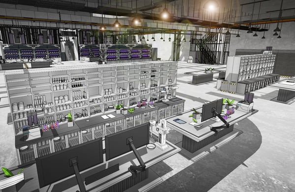 Underground Bunker SF Research Facility for Ultimate Survival