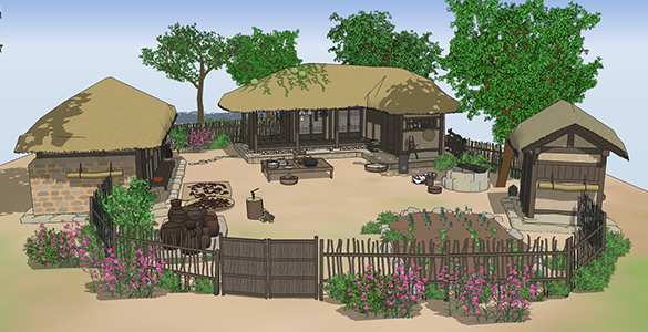 Joseon Dynasty - Thatched House