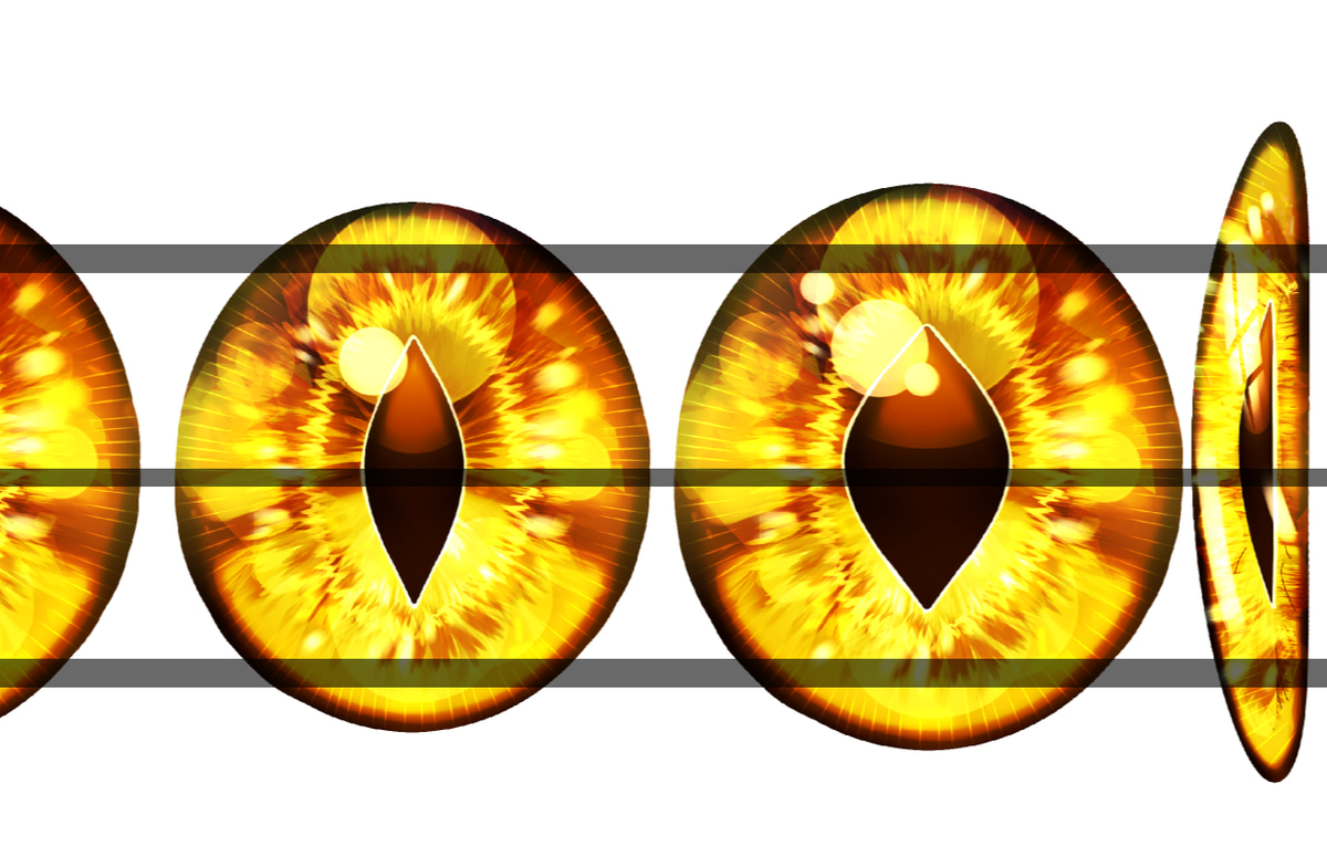 Stunning Gold Fantasy Eyes