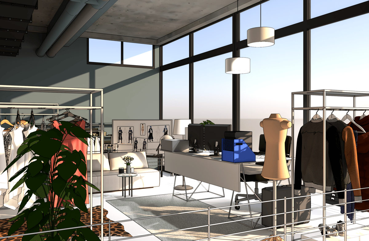 Fashion Designer Office