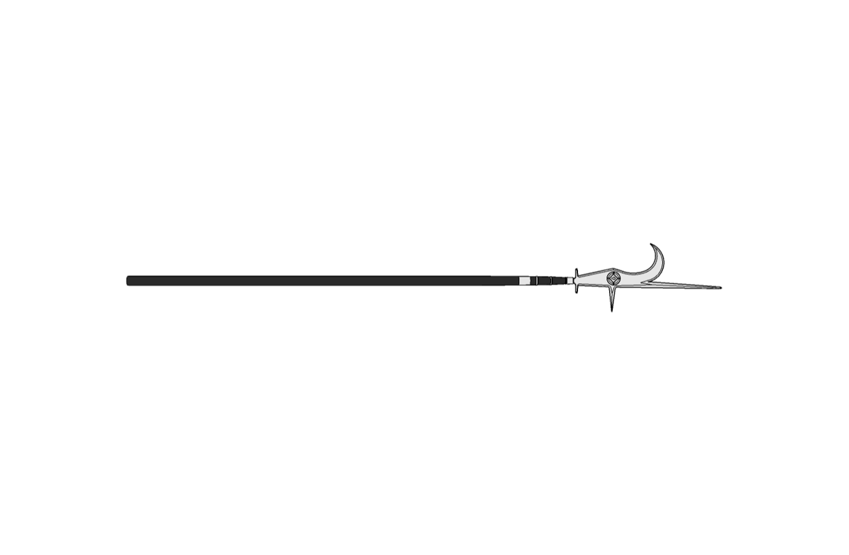 3D Weapon-(Europe) Guisarme