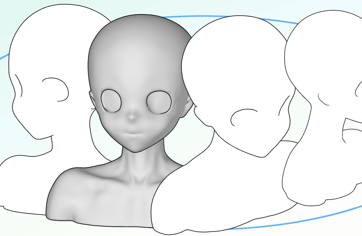 Animation Head, Neck and Shoulder