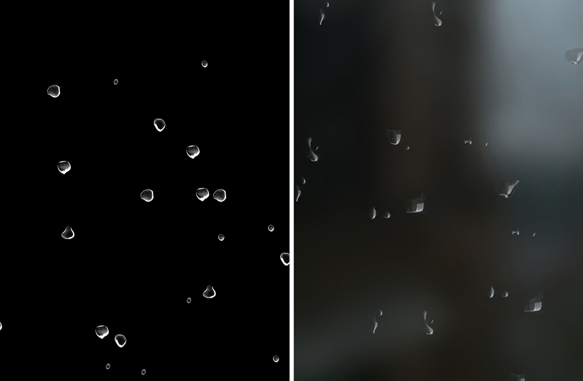 Water Drop Brush 2 types SUT Edition