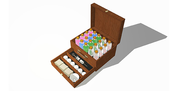 Medieval Doctor''s Bag (Potions, Pills, Syringes, Herbs)