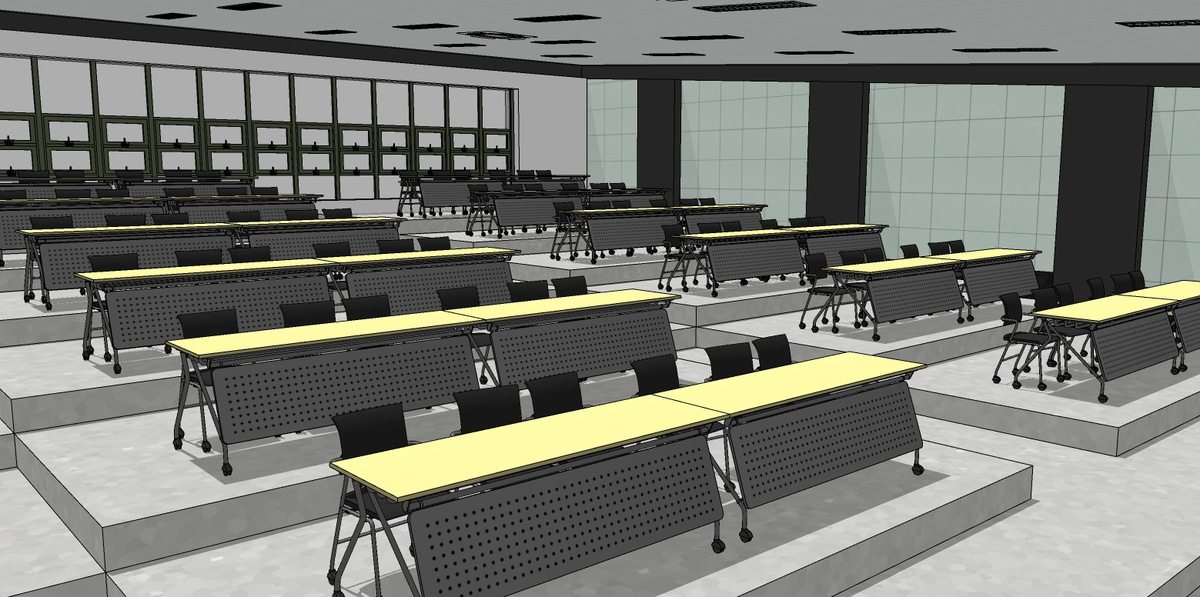 A Large University Lecture Hall