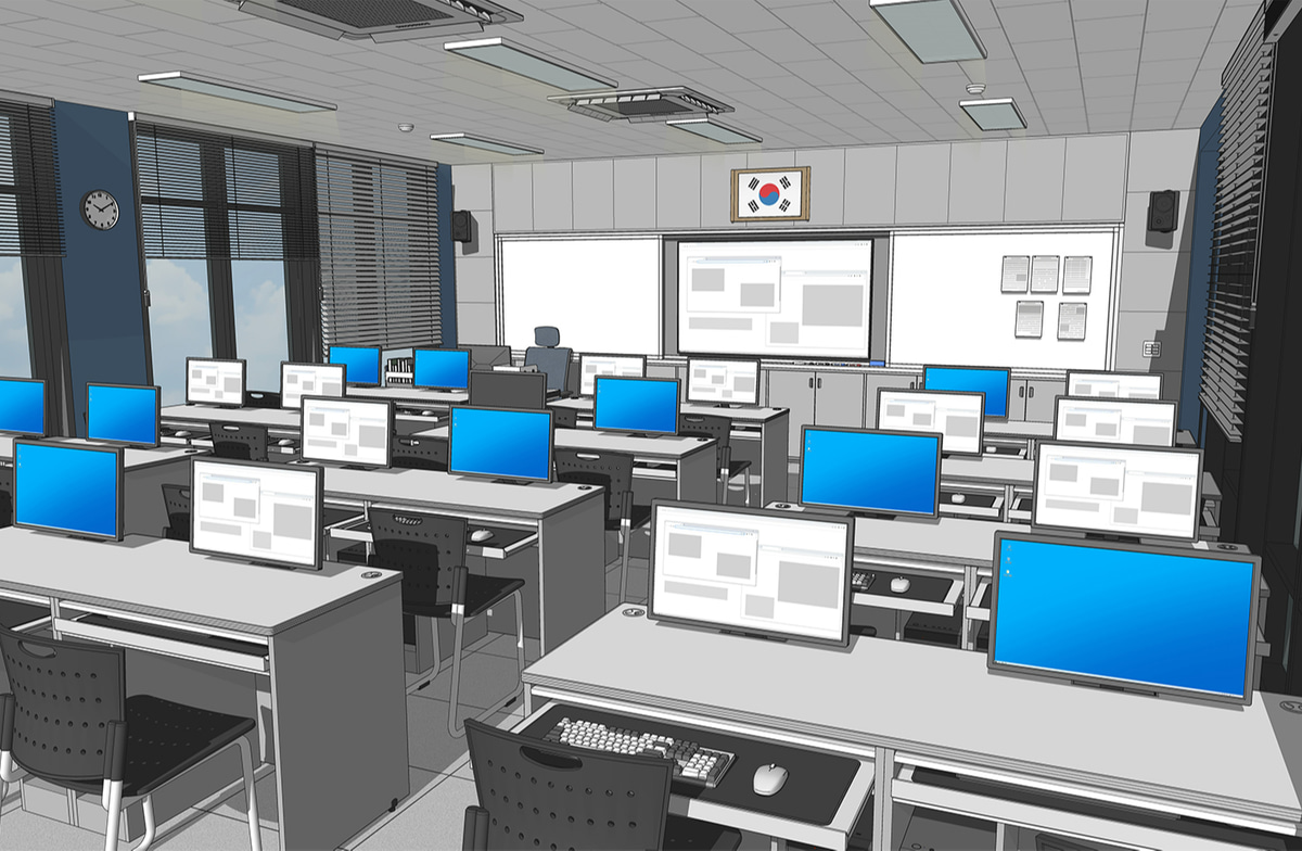 School Background - [Computer Lab]