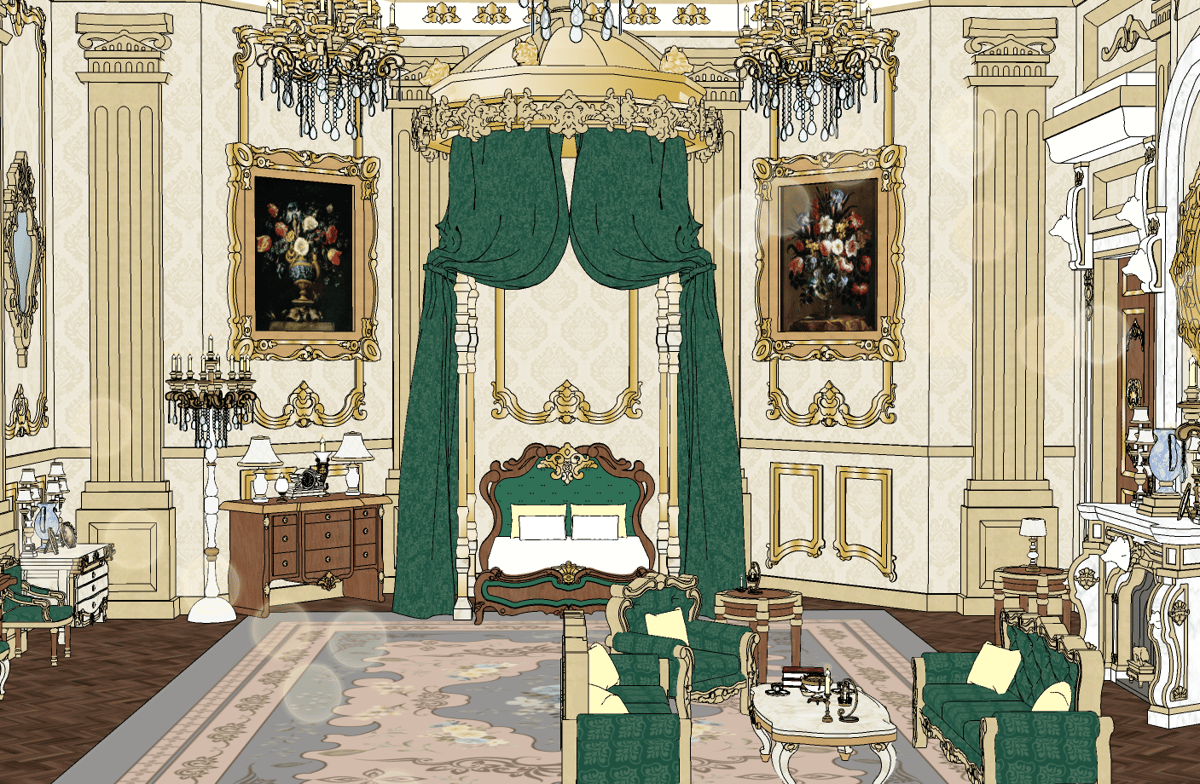 dukcci's Romantic Fantasy, Female Protagonist's Room