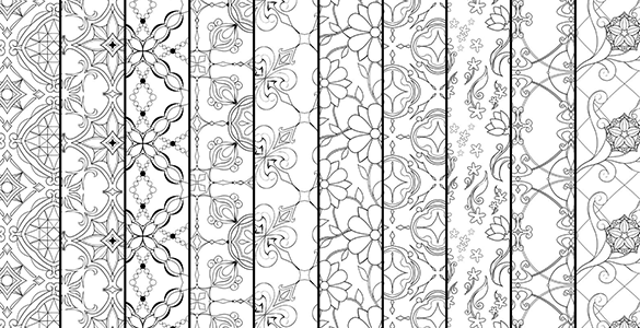 Various Pattern Materials (10 Types)