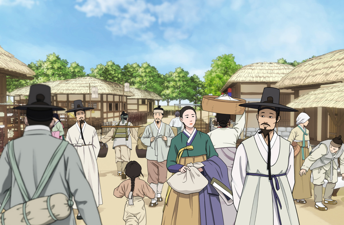 A perfect match for the Joseon Dynasty, 260 types of extra set.