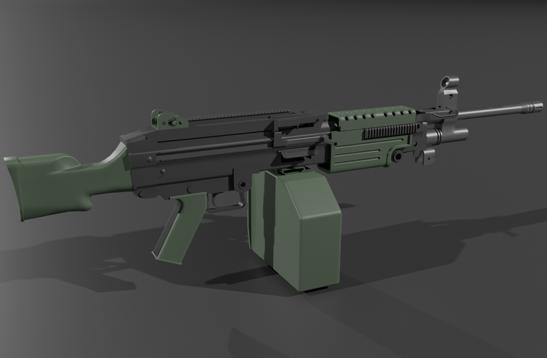 Mini-mi Machine Gun